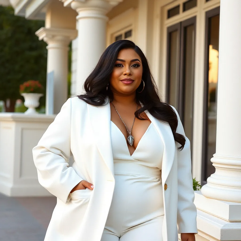 Stylish Plus Size All White Clothing Guide