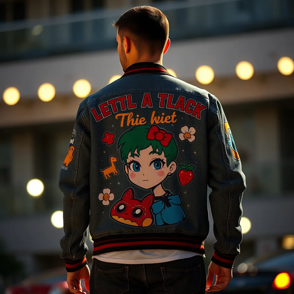 Graphic Jean Jackets for Men: Style and Trends