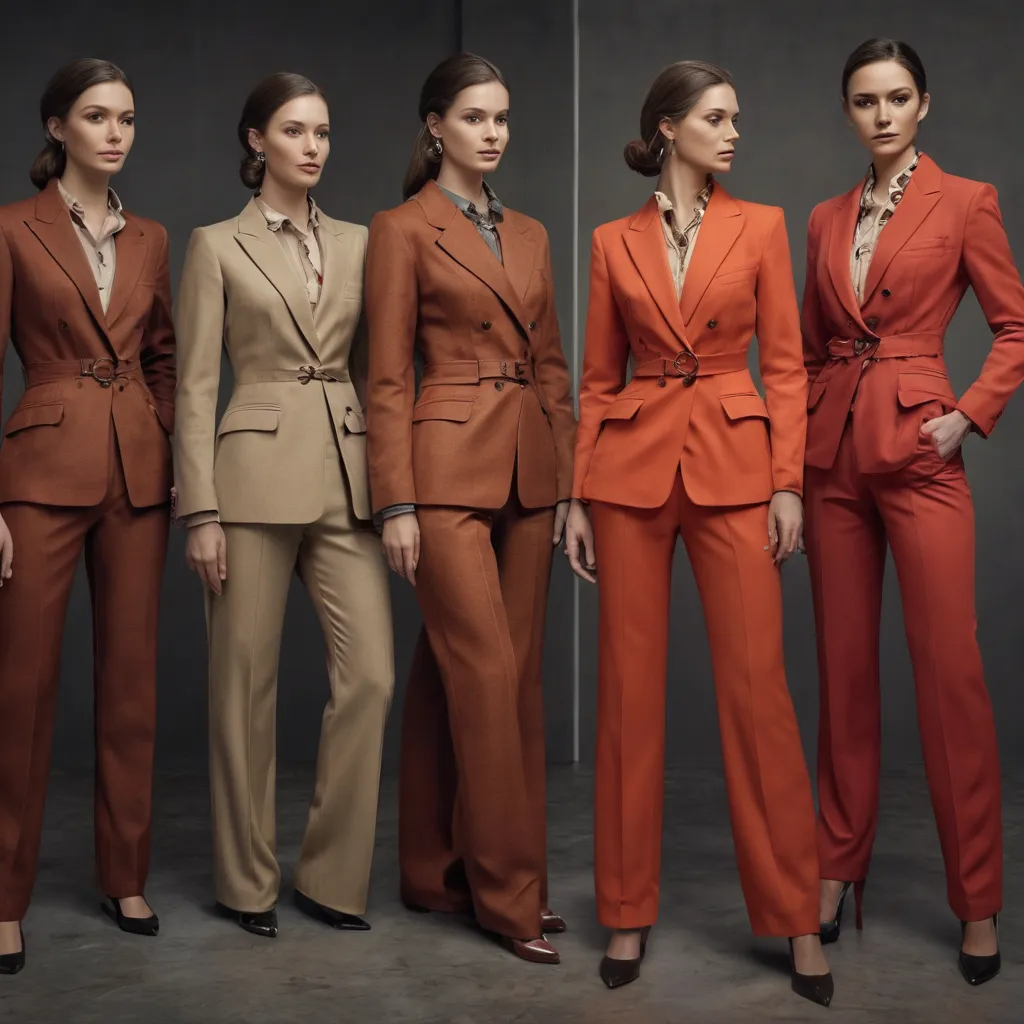 The Journey and Impact of Women's Two-Piece Pants Suits